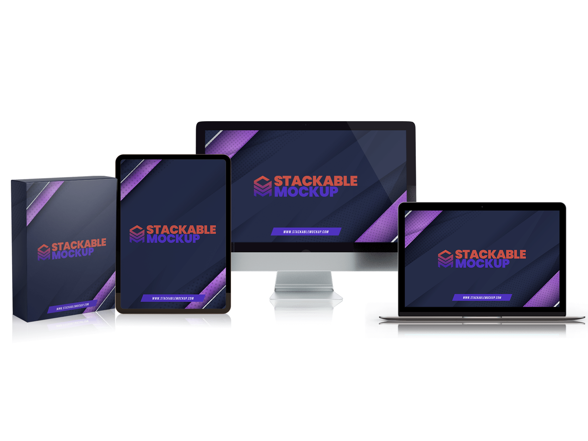 Stackable Mockup From Nelson Long